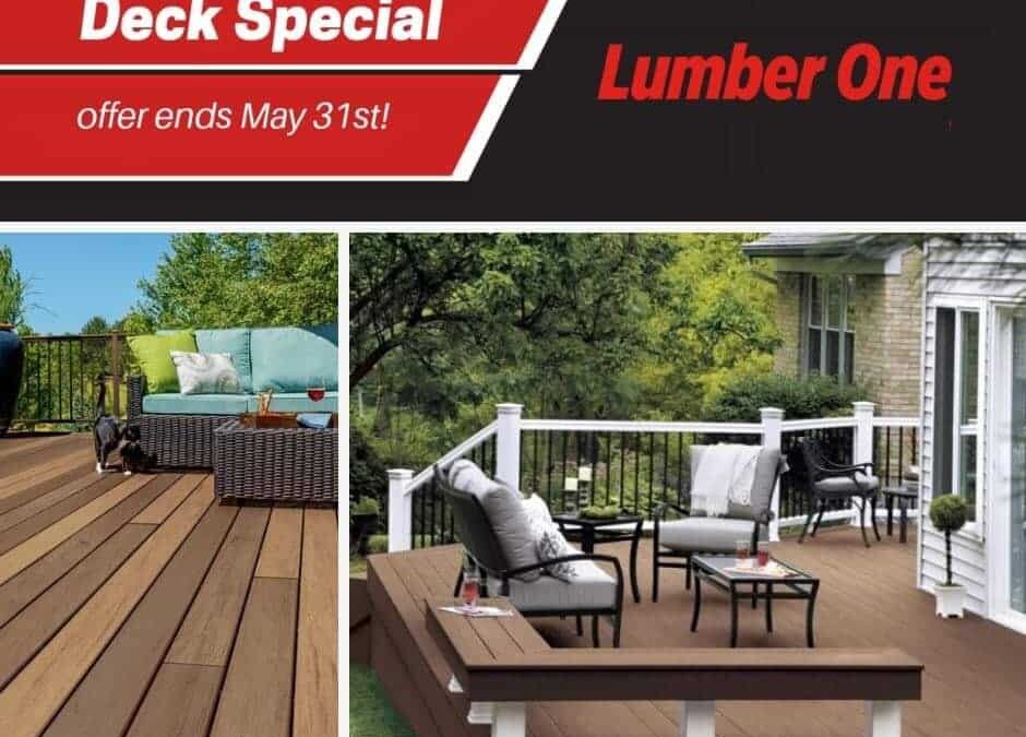 2020 Deck Promotion - Lumber One